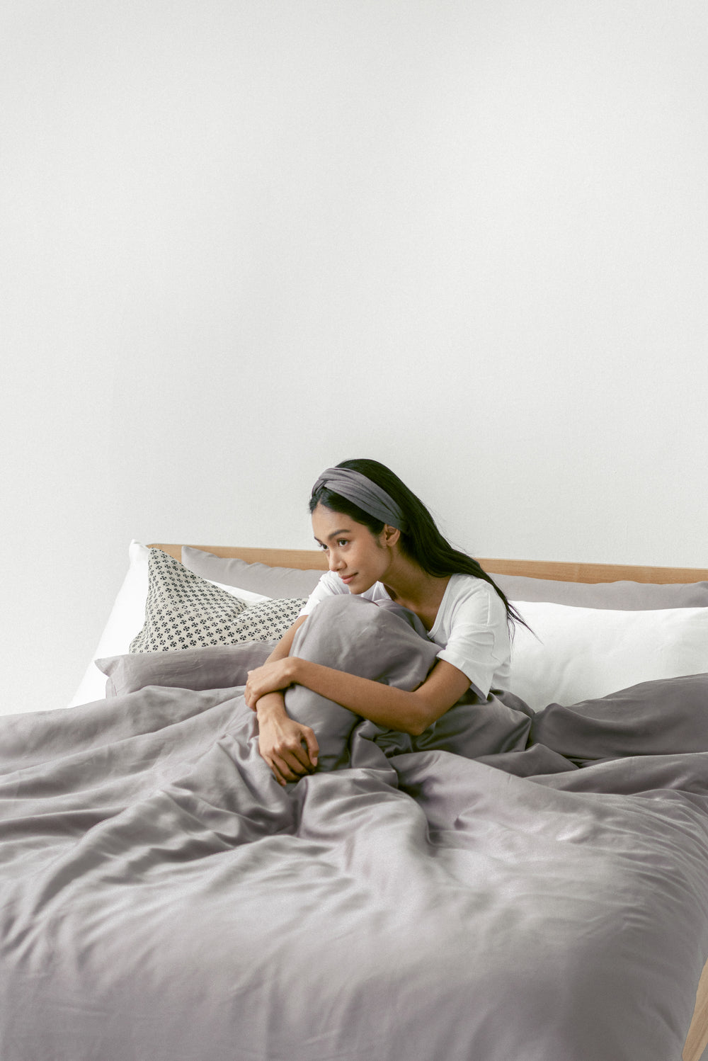 TENCEL™ Duvet Cover Set | Sandy Beige x Warm Taupe